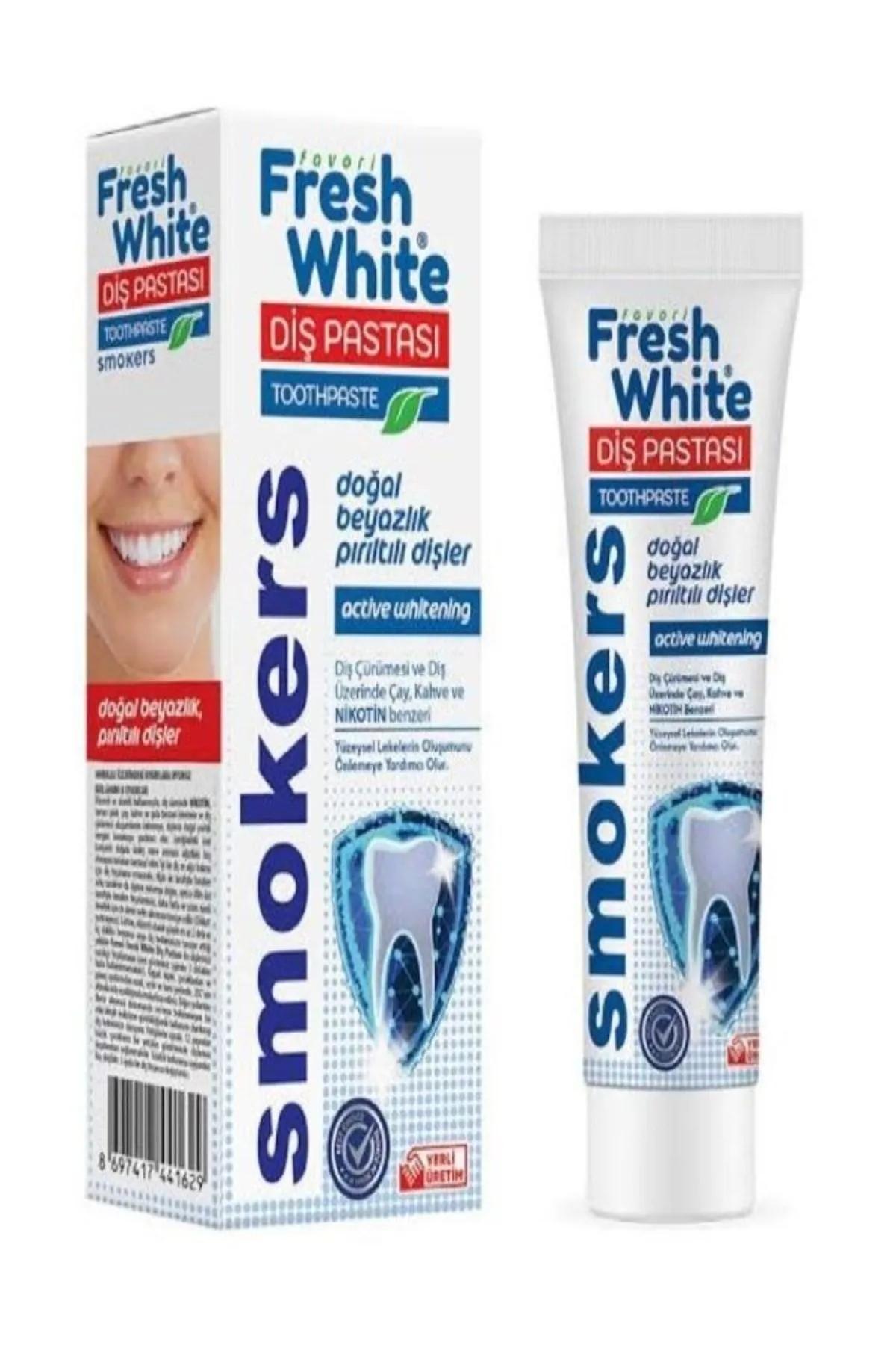 FRESH WHİTE DİŞ PASTASI SMOCERS - Fiyat Üyelere Özel